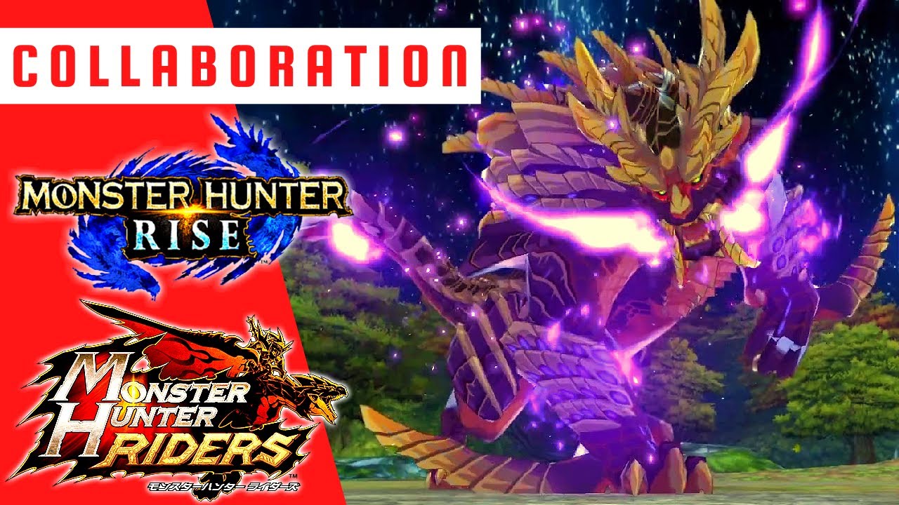 Monster Hunter Rise X Monster Hunter Riders REVEAL GAMEPLAY TRAILER モンスターハンターライズ x モンスターハンター ...