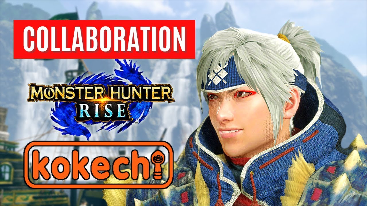 Monster Hunter Rise x Kokechi COLLABORATION GAMEPLAY TRAILER SUNBREAK NEWS モンハンライズ x 卯三郎の孫 コラボ ...