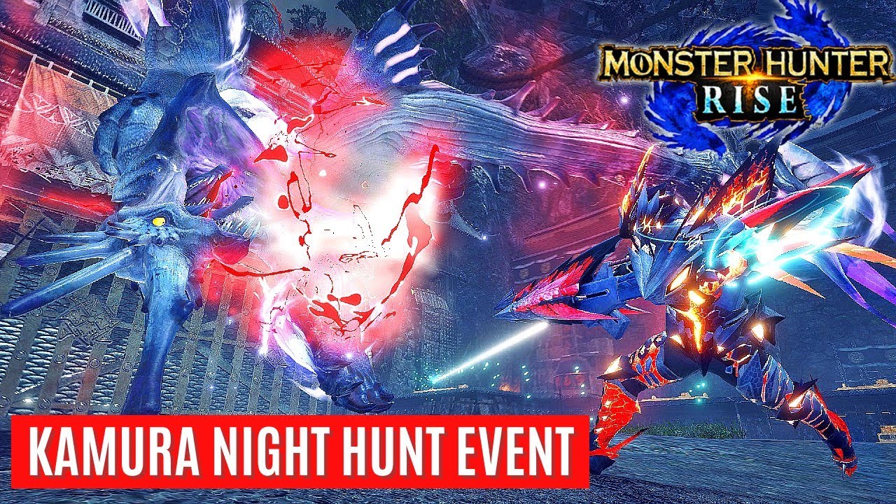 Monster Hunter Rise KAMURA NIGHT HUNT GAMEPLAY TRAILER REVEAL APEX ...