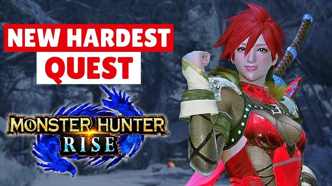 Monster Hunter Rise NEW HARDEST QUEST REVEAL GAMEPLAY TRAILER SUNBREAK NEWS モンスターハンターライズ 「新しいタフ ...