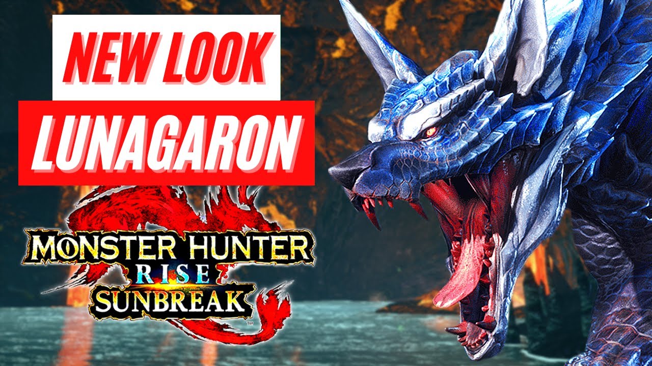 Monster Hunter Rise: Sunbreak NEW LOOK LUNAGARON NEWS GAMEPLAY TRAILER SUNBREAK モンスターハンターライズ：サン ...