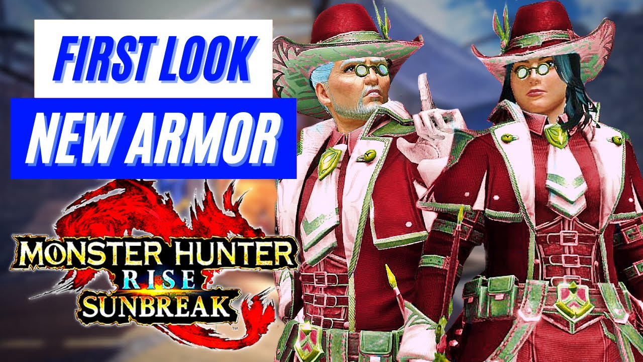 Monster Hunter Rise: Sunbreak NEW DRAGONSBANE ARMOR REVEAL GAMEPLAY TRAILER MHR モンスターハンターライズ：サン ...