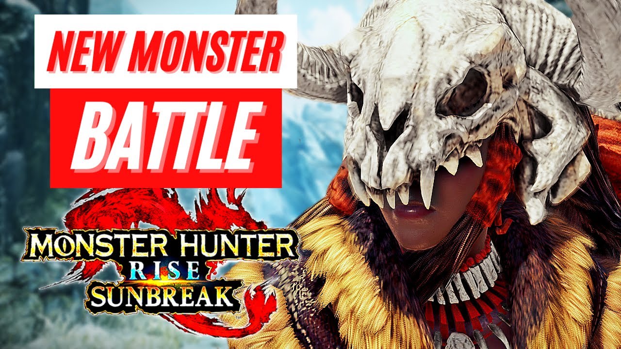Monster Hunter Rise: Sunbreak NEW MONSTER BATTLE GAMEPLAY TRAILER REVEAL MH RISE モンスターハンターライズ：サン ...
